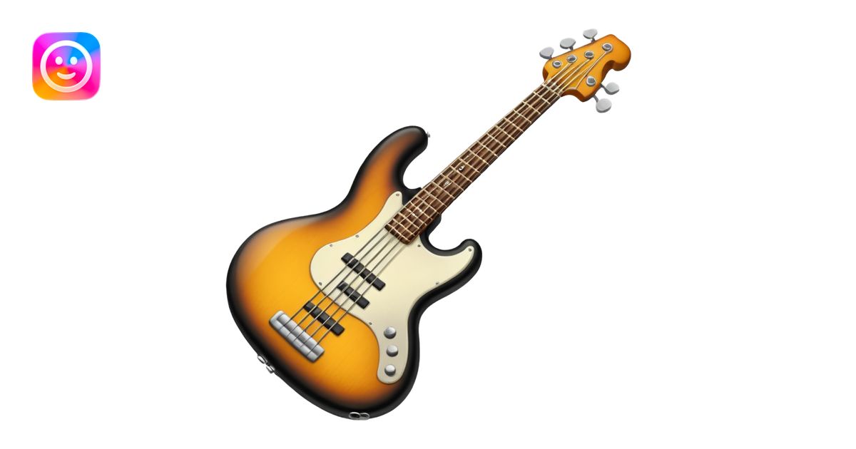 curved bass emoji | AI Emoji Generator