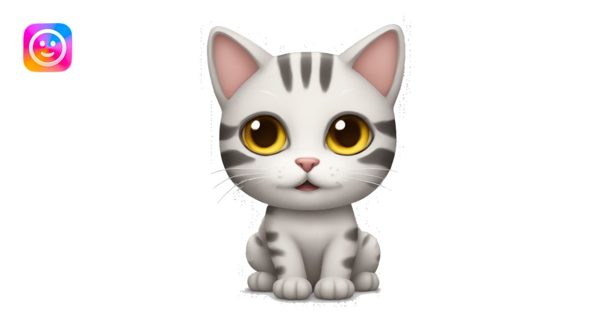 gatito tierno emoji | AI Emoji Generator
