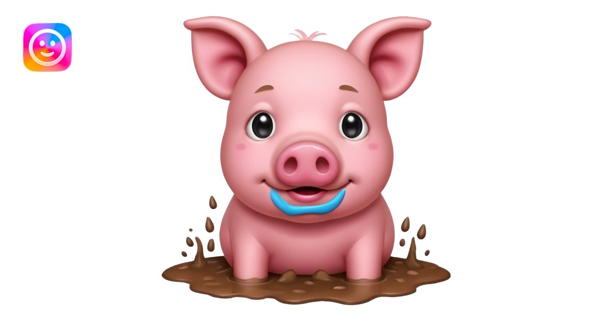 Pig emoji | AI Emoji Generator