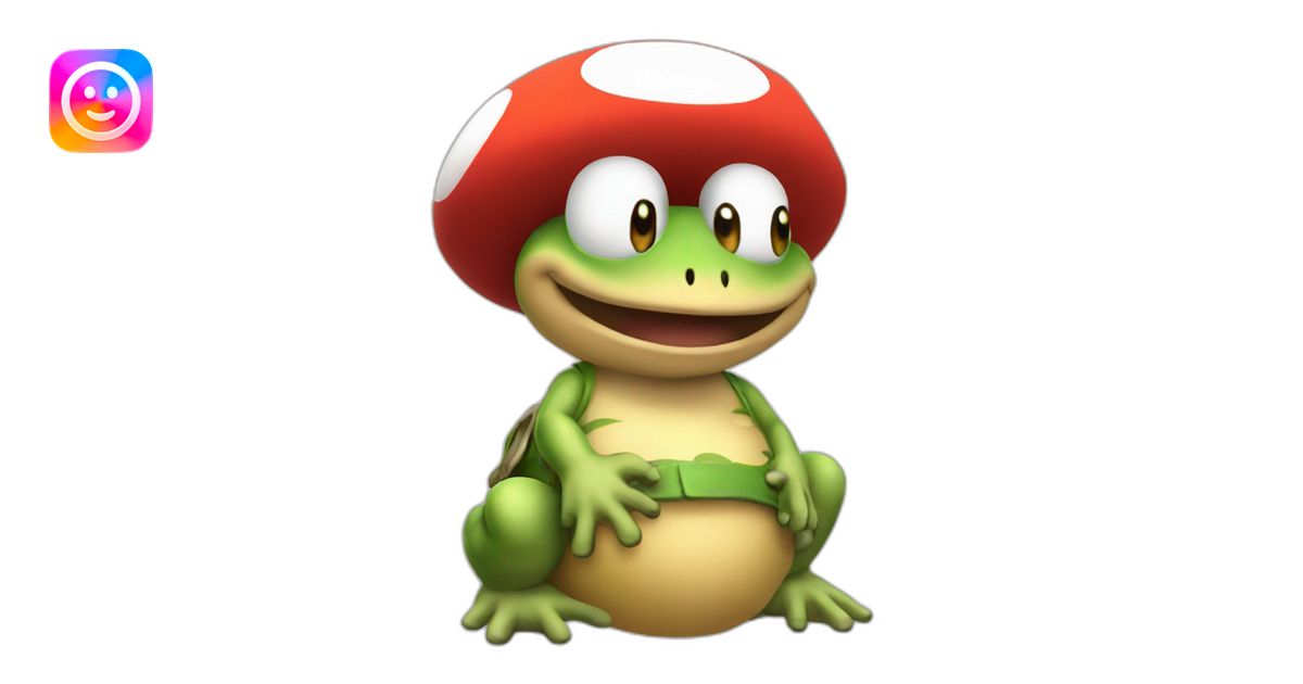 toad mario kart emoji | AI Emoji Generator