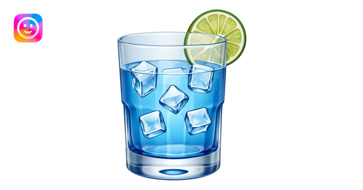 Tequila Azul emoji | AI Emoji Generator