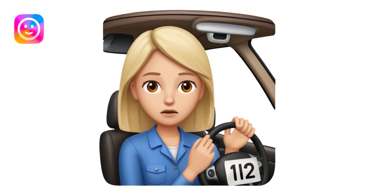 driving license test emoji | AI Emoji Generator