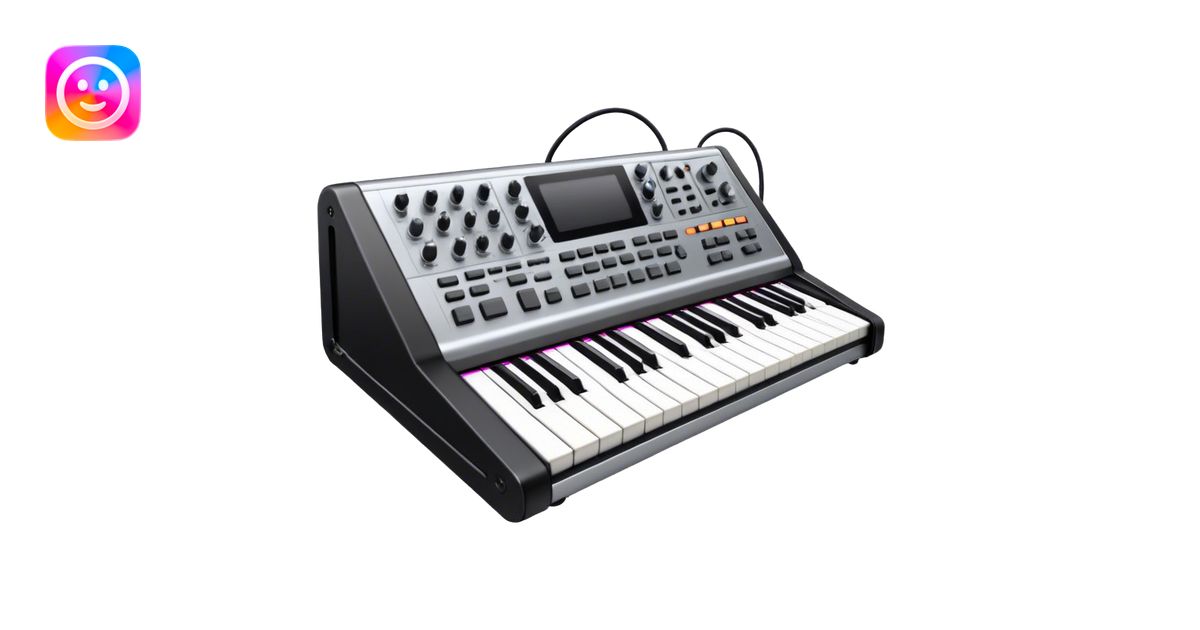 Create a professional and detailed emoji that represents sound design ...