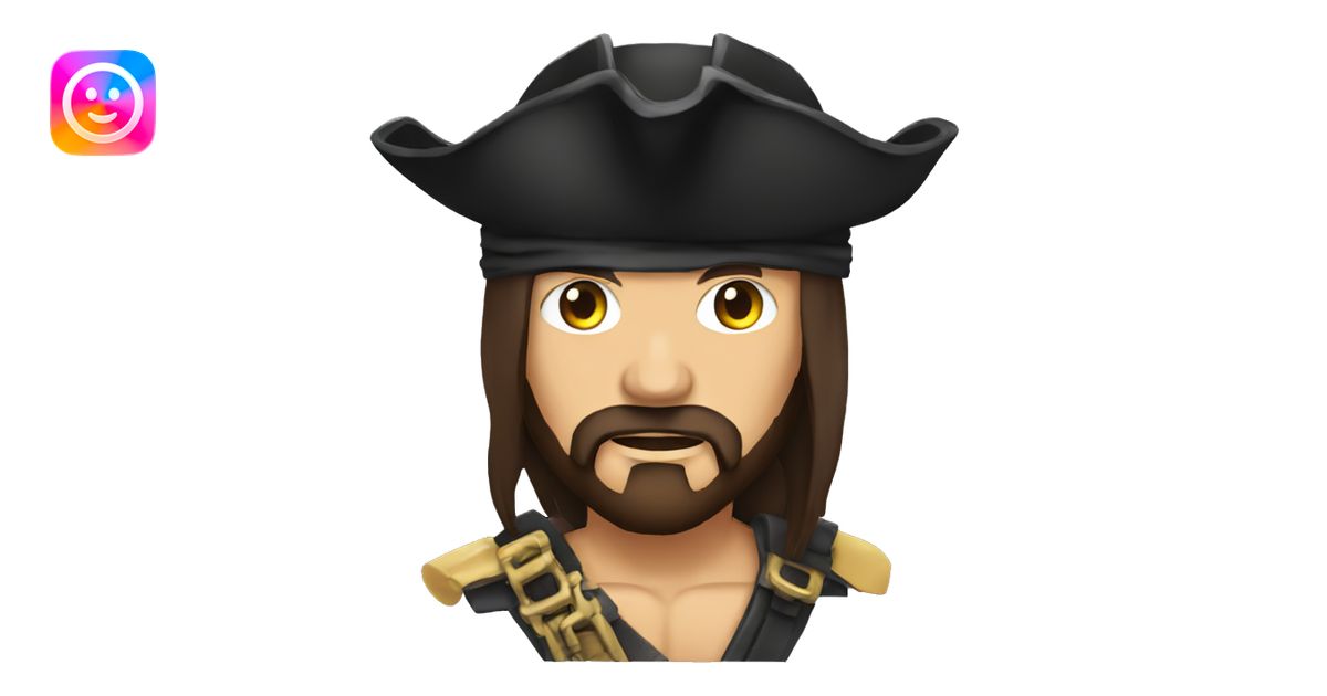 cyber ninja pirate jesus emoji | AI Emoji Generator
