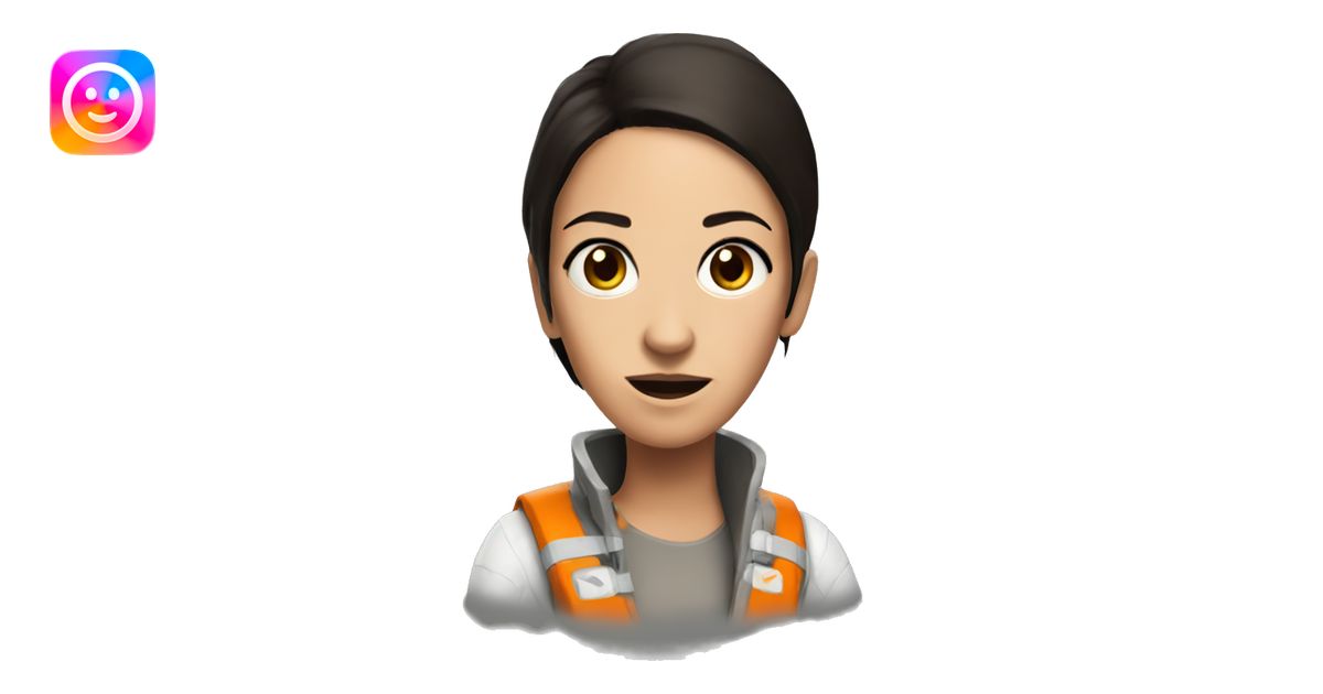 chell from portal emoji | AI Emoji Generator