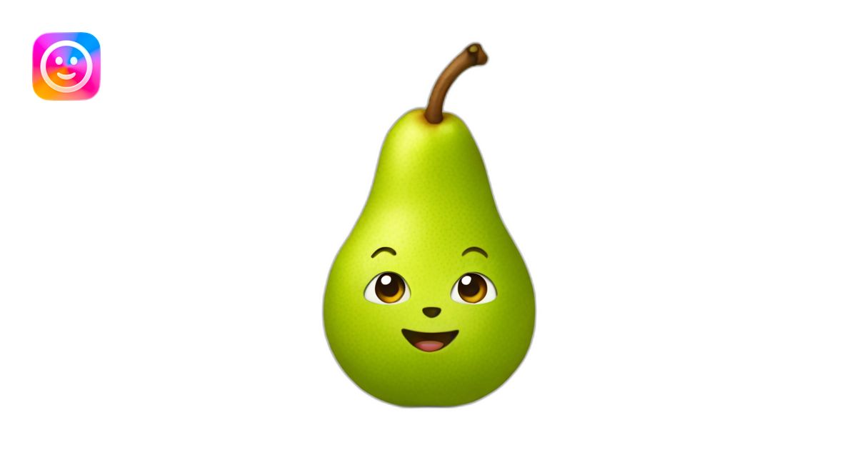 pear emoji | AI Emoji Generator