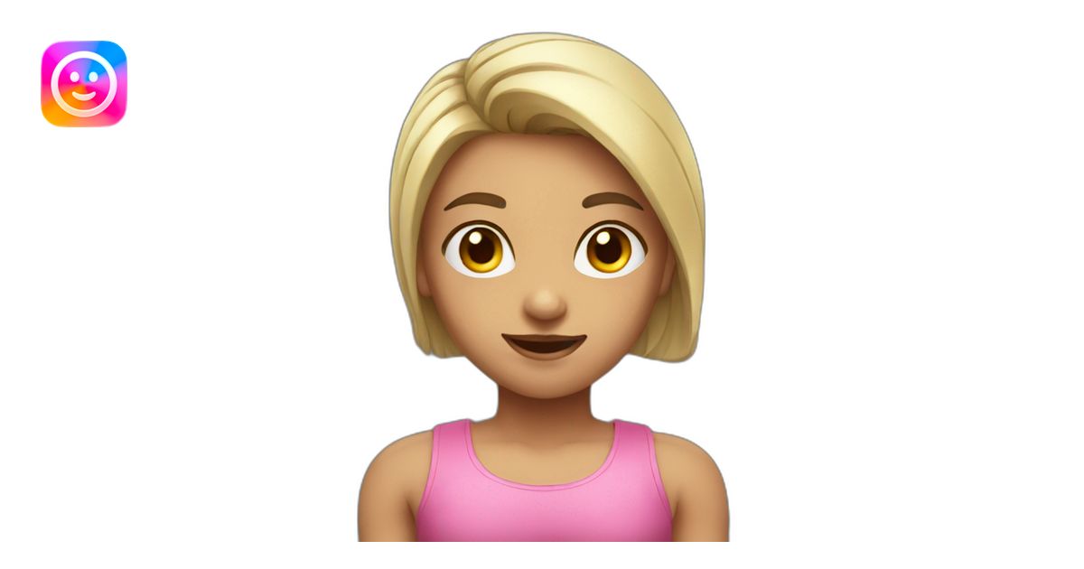 Girl muscle emoji | AI Emoji Generator