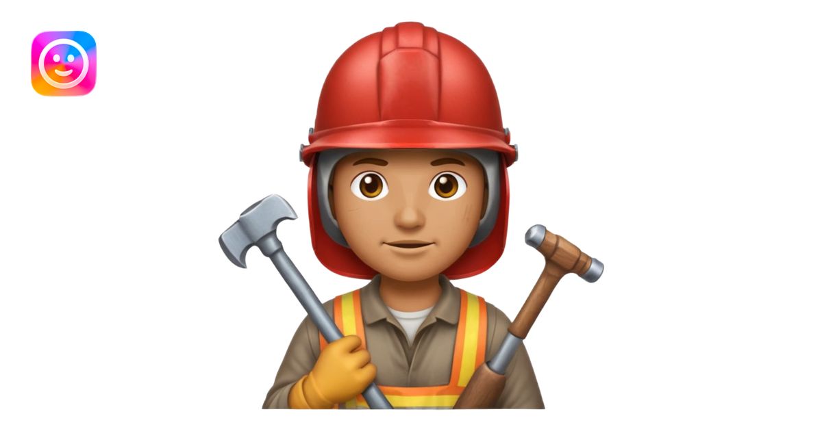 An emoji representing the ironman challenge for an Albion Online mmorpg ...