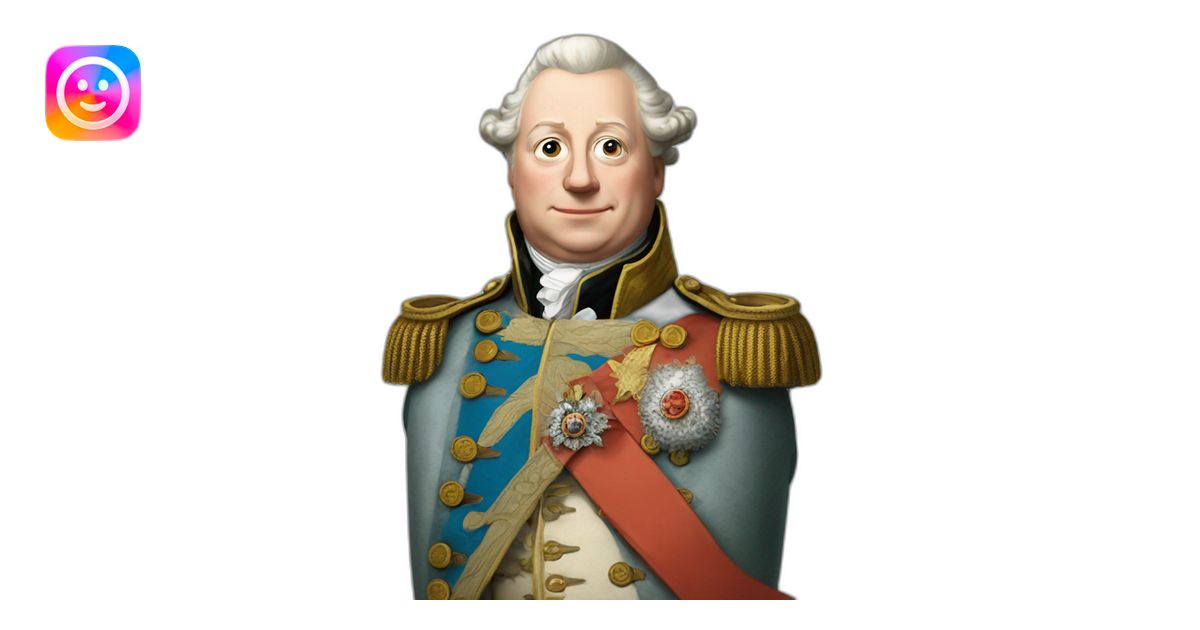 King George III emoji | AI Emoji Generator