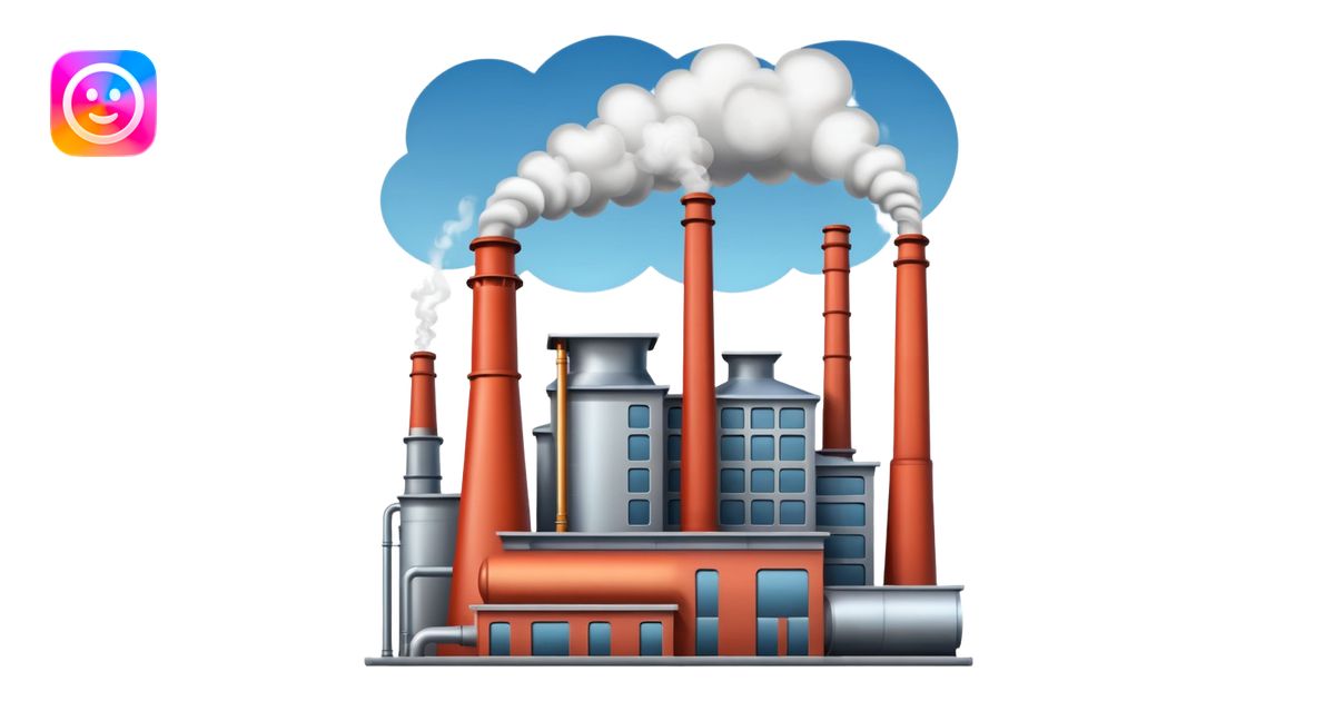 factory emoji | AI Emoji Generator