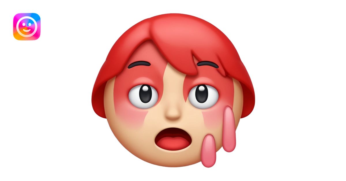 super flustered emoji emoji | AI Emoji Generator