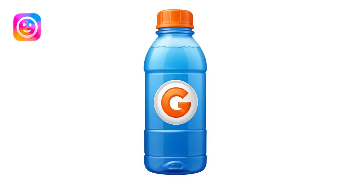 Gatorade bottle emoji | AI Emoji Generator