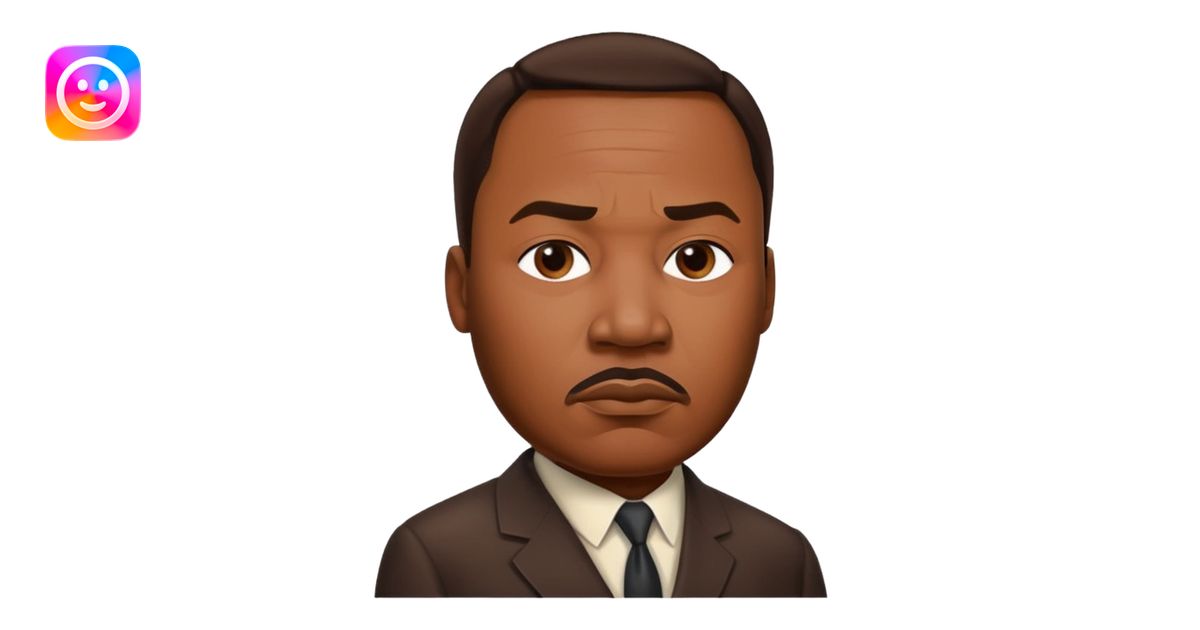 Dr King emoji | AI Emoji Generator