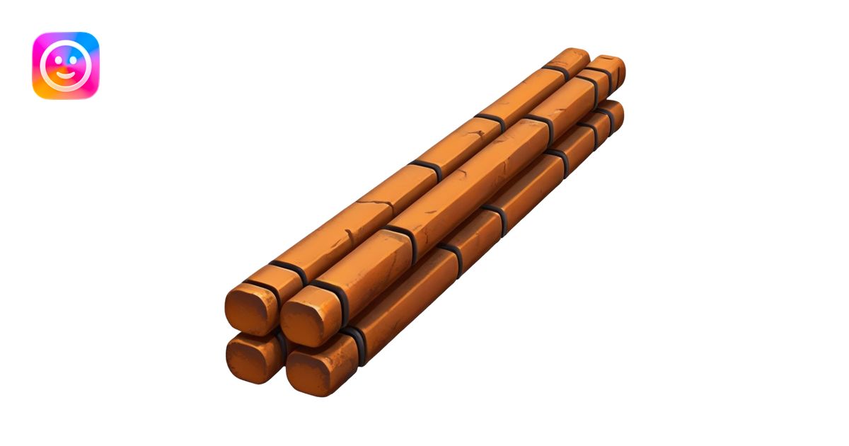 rebar steel bar emoji | AI Emoji Generator