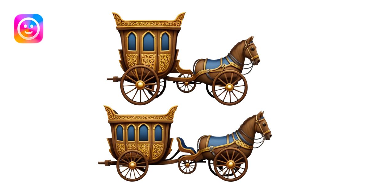 medieval carriages emoji | AI Emoji Generator