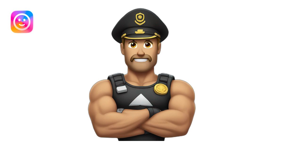 captain muscle emoji | AI Emoji Generator