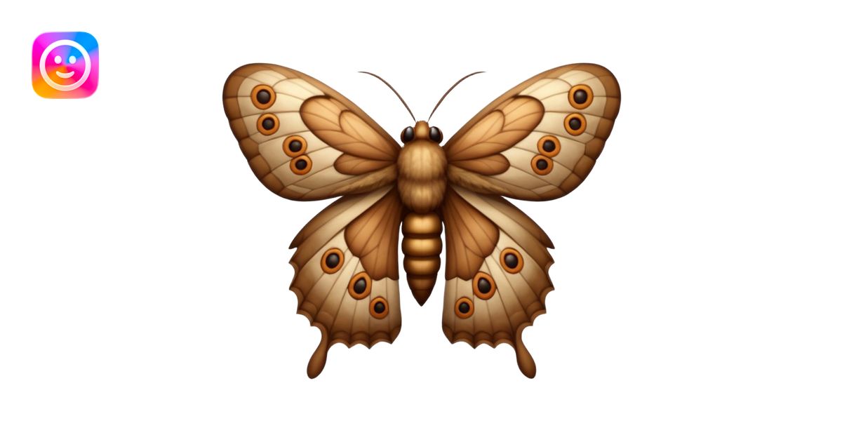 moth emoji | AI Emoji Generator