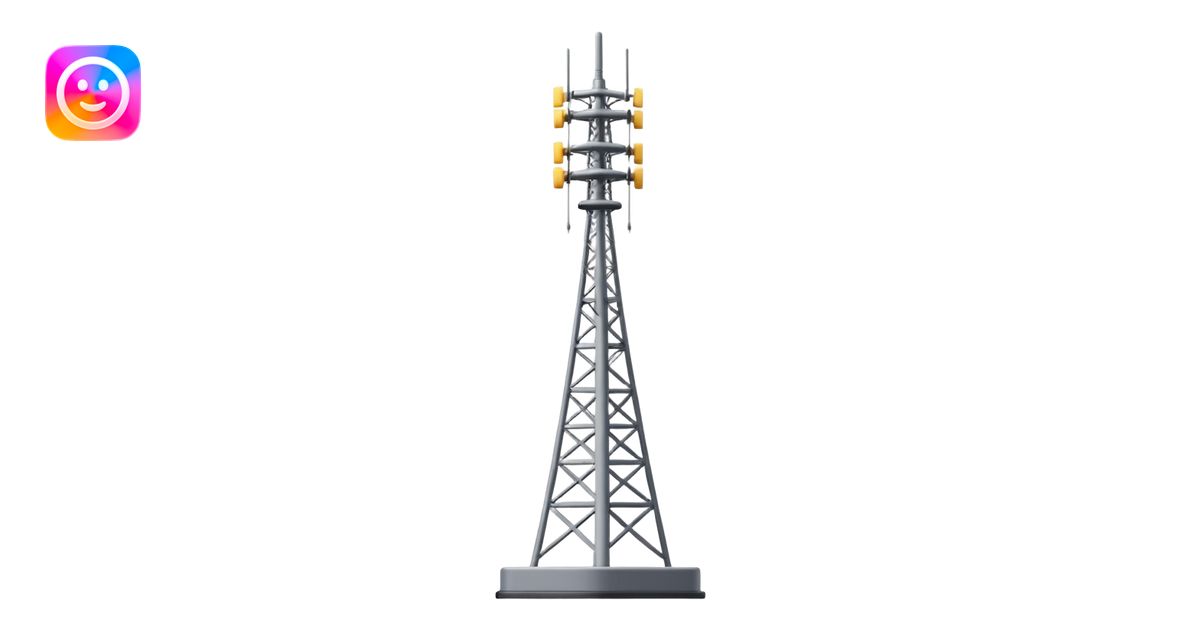 cell tower emoji | AI Emoji Generator