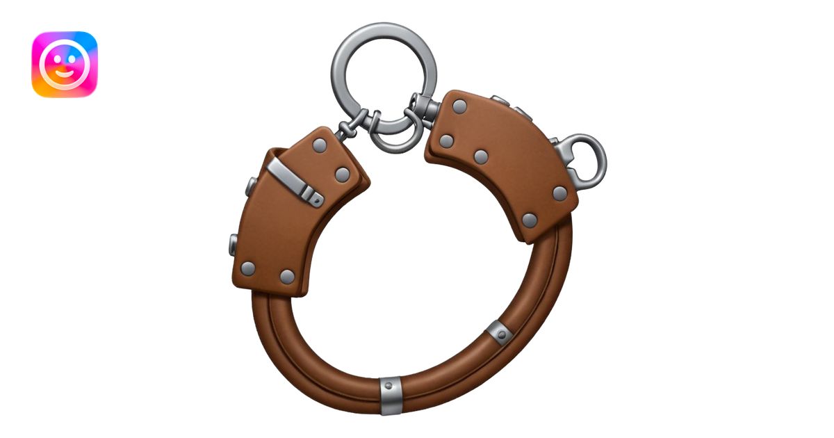 leathery handcuffs emoji | AI Emoji Generator