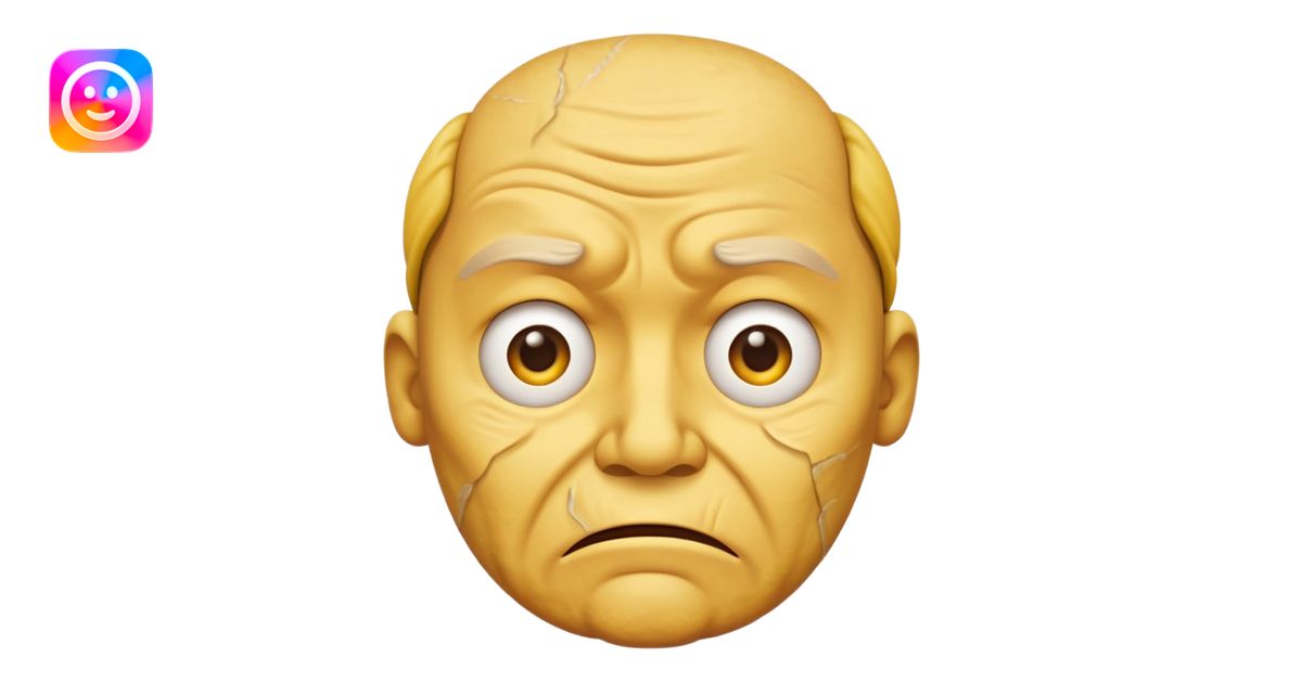 yellow face emoji that's broke financially emoji | AI Emoji Generator