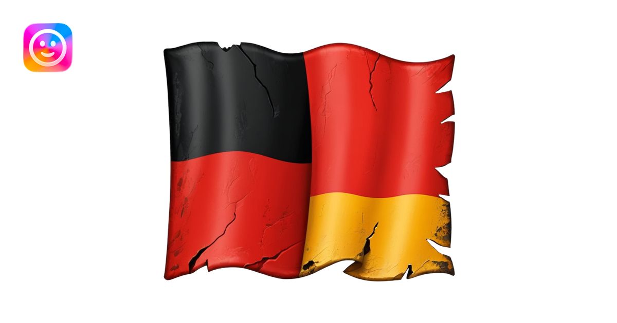 Hazi German flag 1945 emoji | AI Emoji Generator