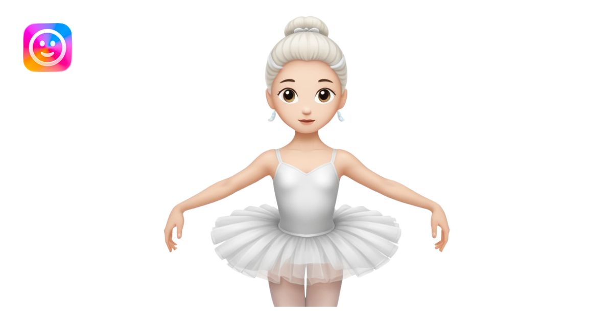 Ballet dancer emoji | AI Emoji Generator