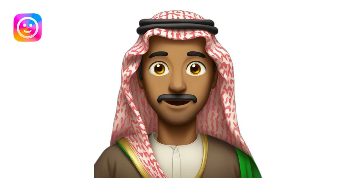 Saudi emoji | AI Emoji Generator