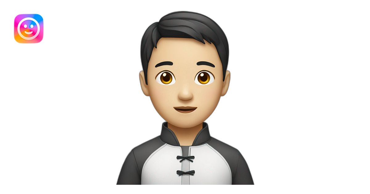 a chinese boy emoji | AI Emoji Generator