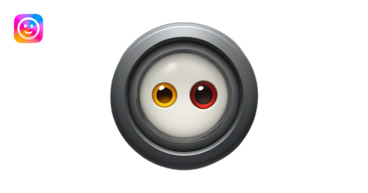 Hal-9000 emoji | AI Emoji Generator