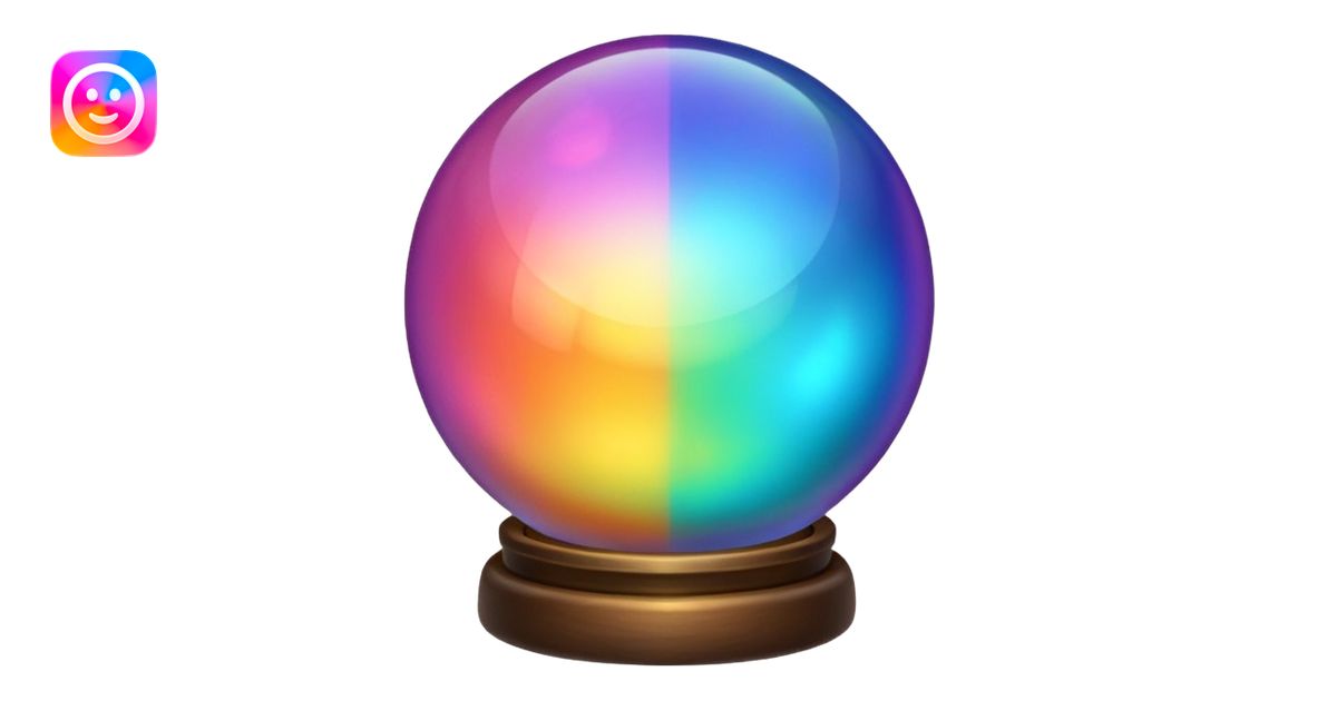 magic orb emoji | AI Emoji Generator