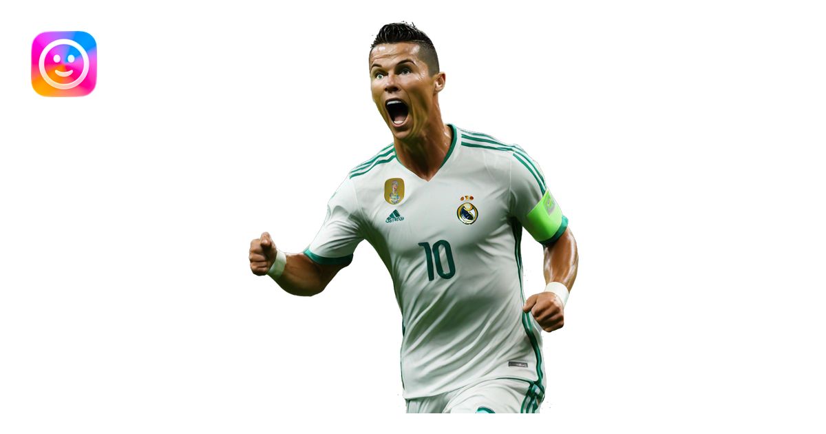 Ronaldo sui celebration emoji | AI Emoji Generator