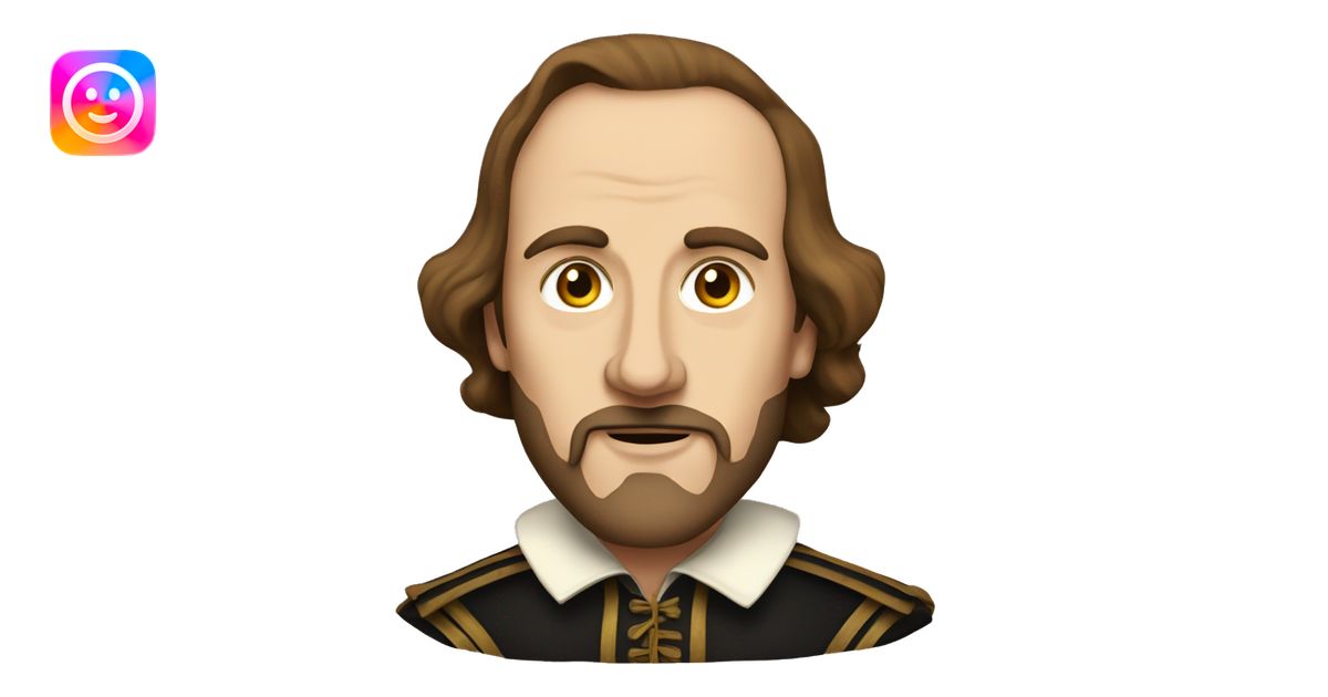 Shakespeare emoji | AI Emoji Generator