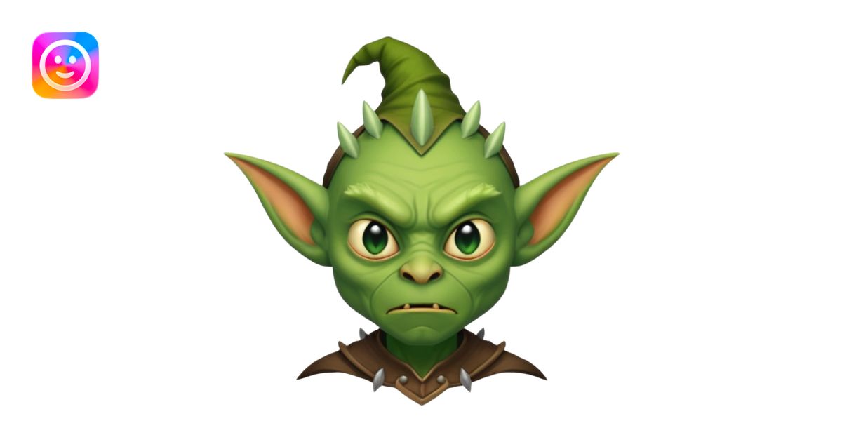 Goblin emoji | AI Emoji Generator