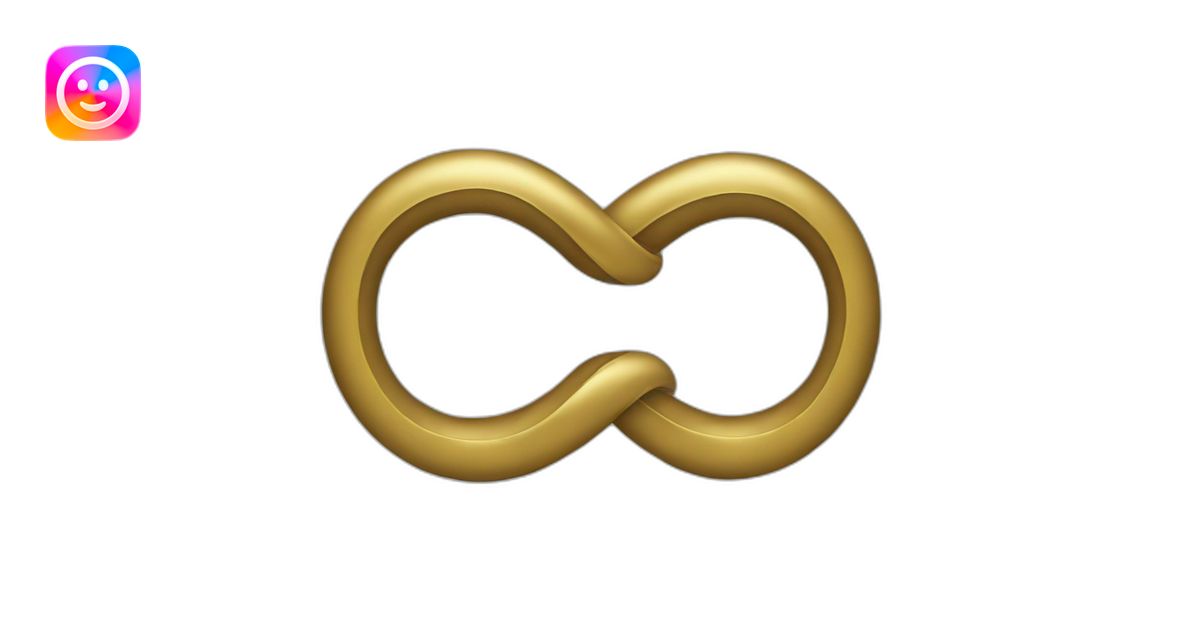 infinity symbol emoji | AI Emoji Generator