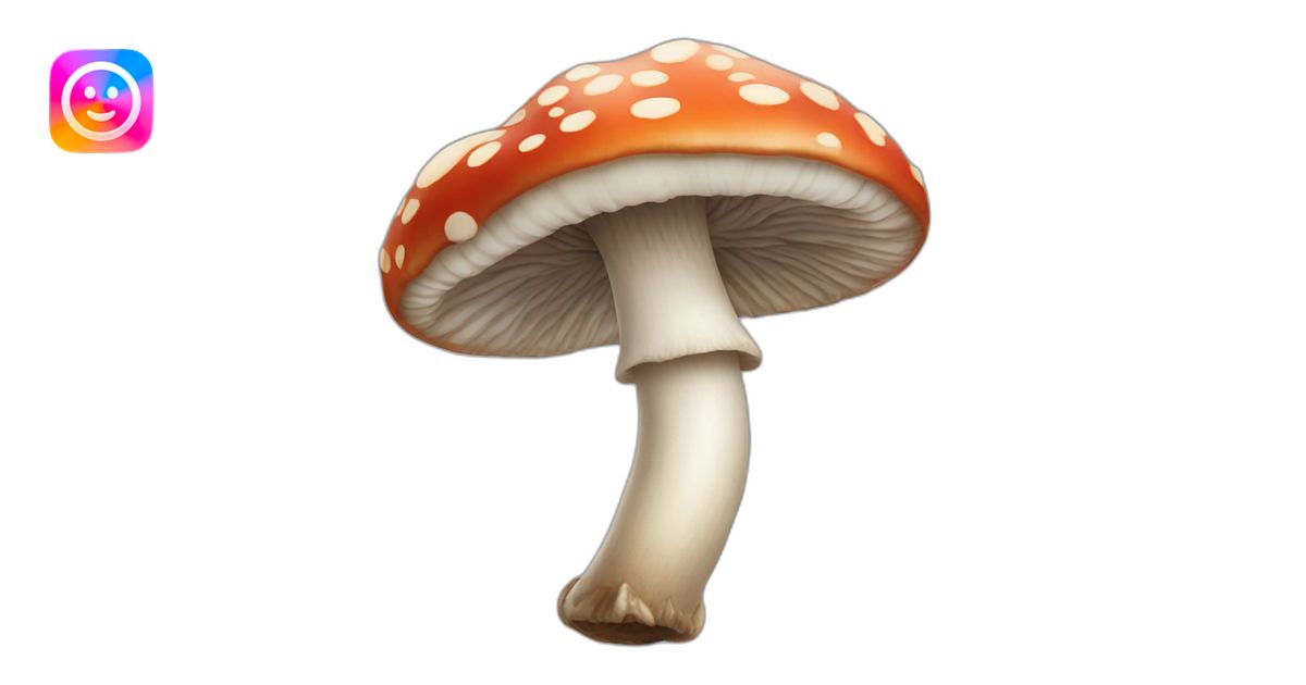 magic mushrooms emoji | AI Emoji Generator