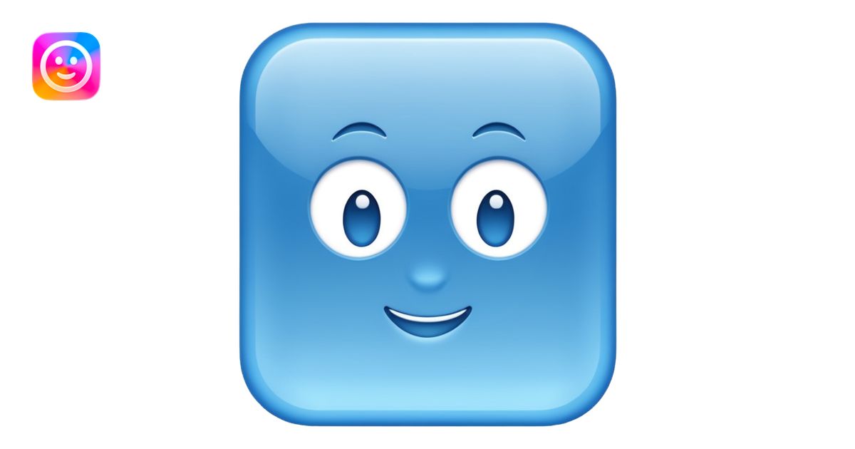 blue check emoji | AI Emoji Generator