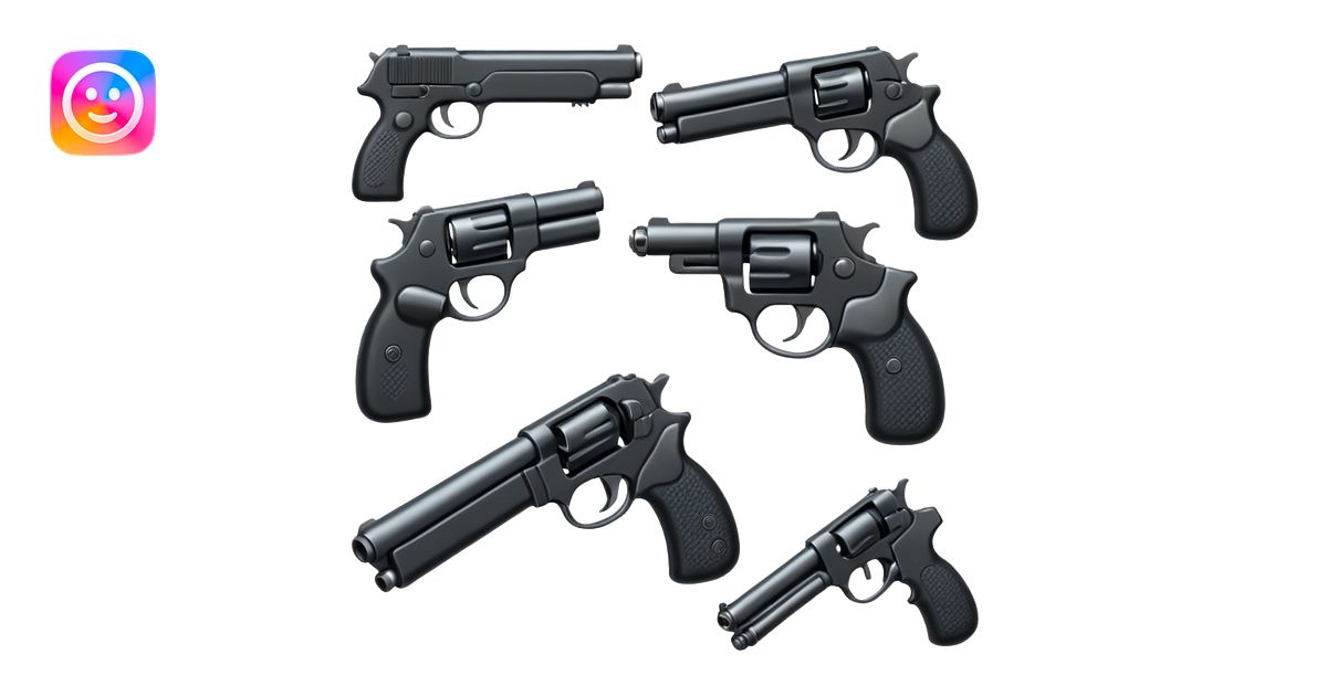 multiple guns emoji | AI Emoji Generator