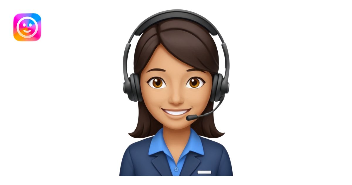 Sales women specialist in shipping emoji | AI Emoji Generator