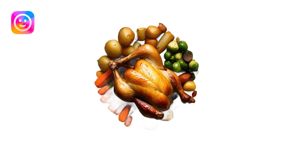 Roast dinner emoji | AI Emoji Generator