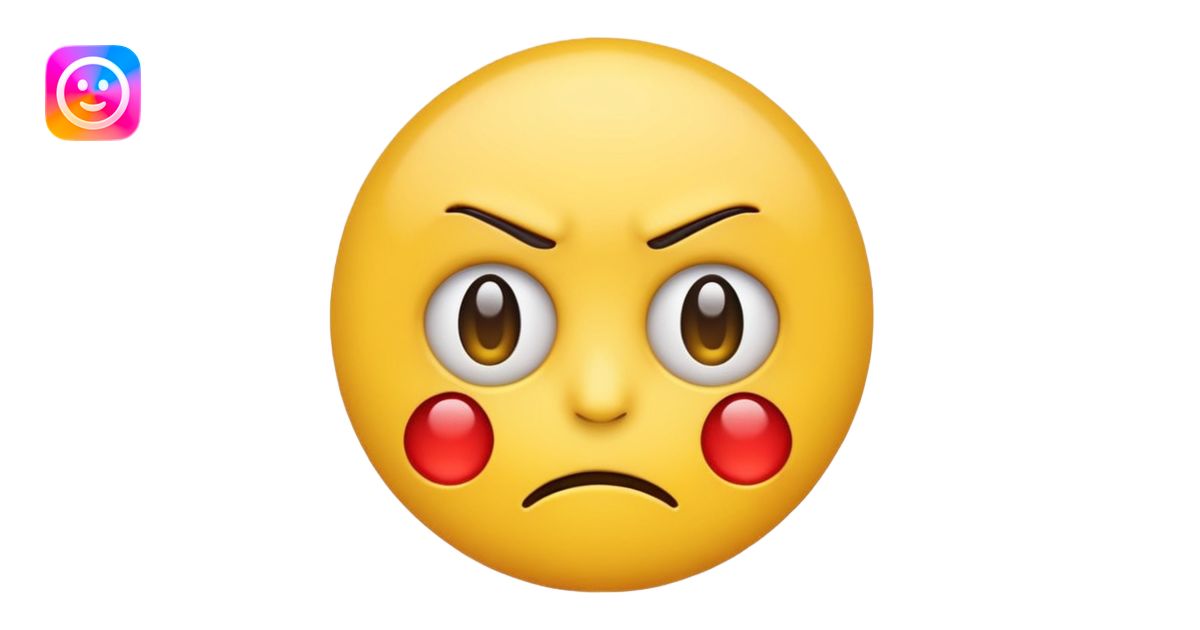 sad angry emoji emoji | AI Emoji Generator