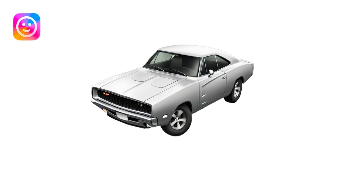 Dodge charger emoji | AI Emoji Generator