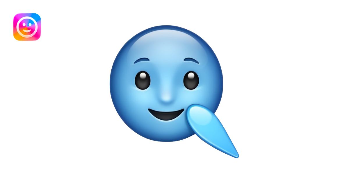 Mack a one Instagram blue tick like a original emoji | AI Emoji Generator