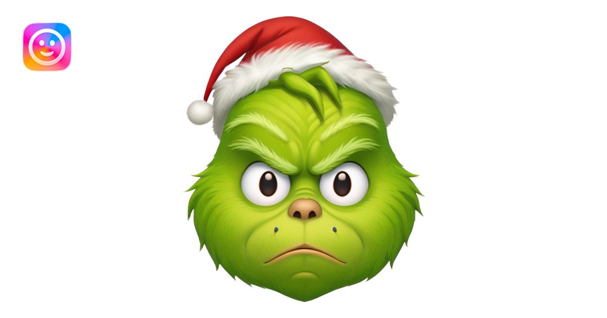 The Grinch emoji | AI Emoji Generator