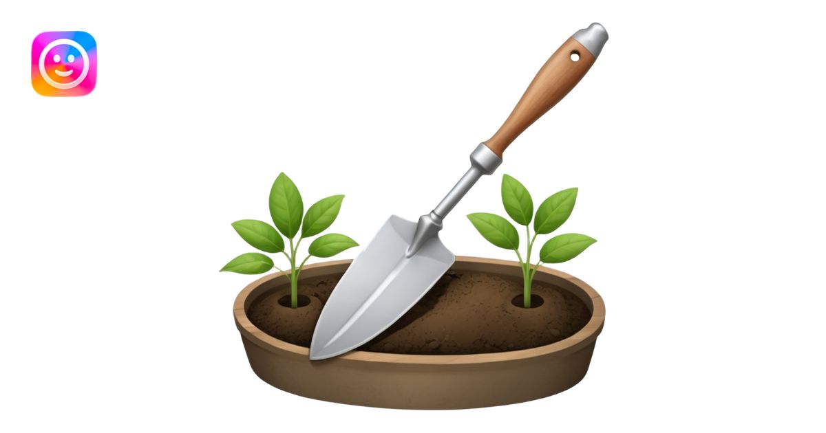 trowel garden emoji | AI Emoji Generator