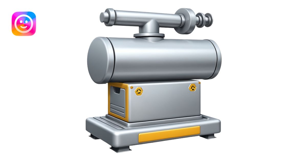 create a realistic emoji showing logistic machines emoji | AI Emoji ...