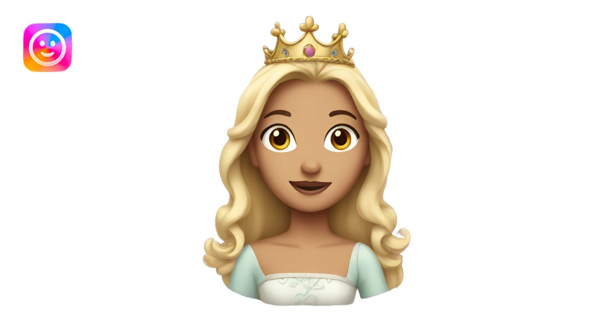 Princess emoji | AI Emoji Generator