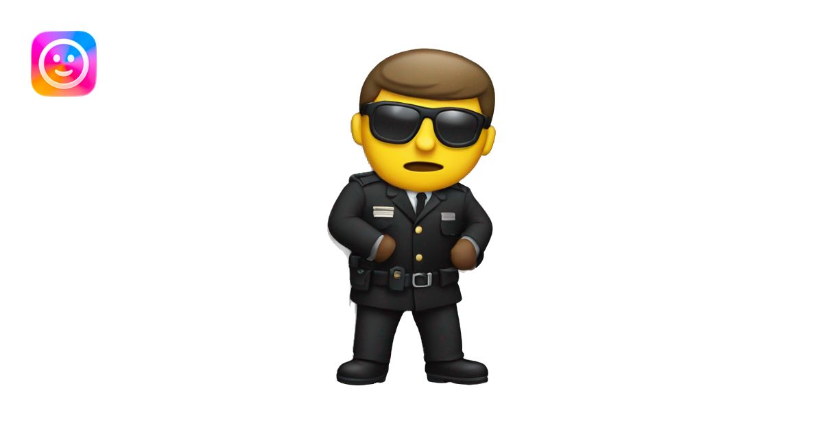 door bodyguard no entry emoji | AI Emoji Generator
