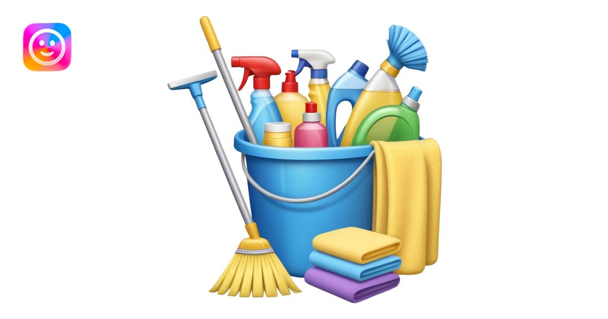 Cleaning emoji | AI Emoji Generator