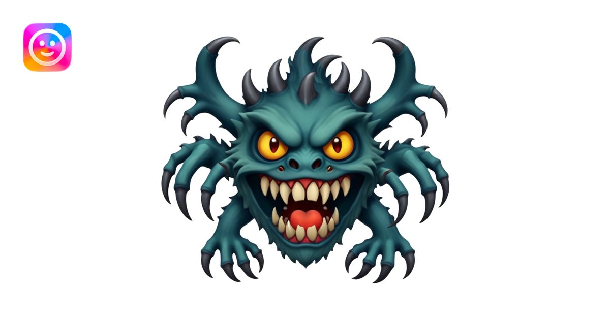 Scary emoji | AI Emoji Generator