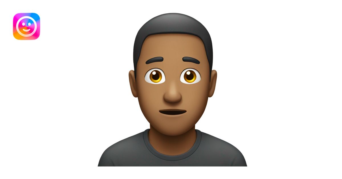 Person looking in complete disbelief emoji | AI Emoji Generator